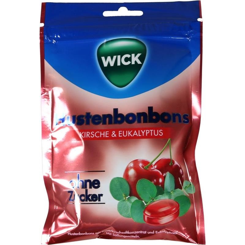 WICK Wildkirsche & Eukalyptus Bonbons o.Zucker Btl | 12595352